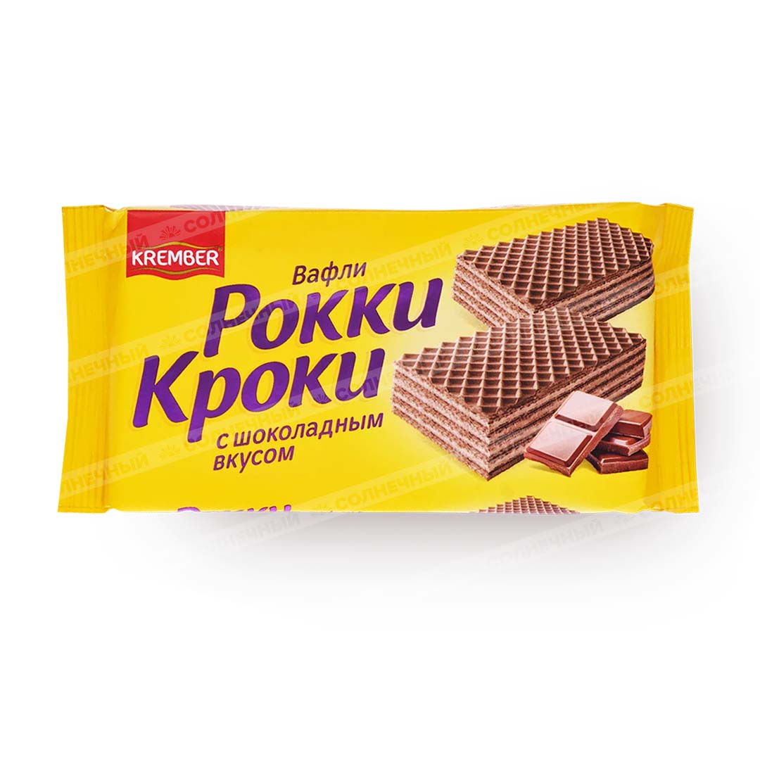 Вафли Krember Рокки Кроки Шоколад 300г — купить с доставкой на дом в ...